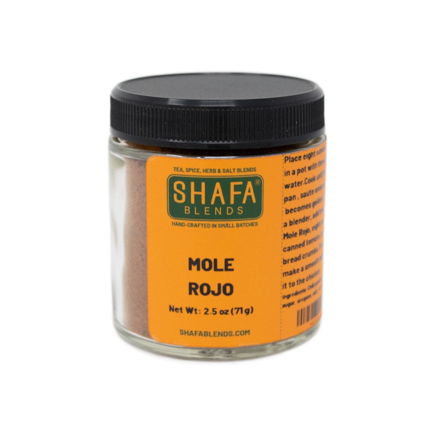Mole Rojo Seasoning | Red Mole Sauce Spice Blend – Shafa Blends