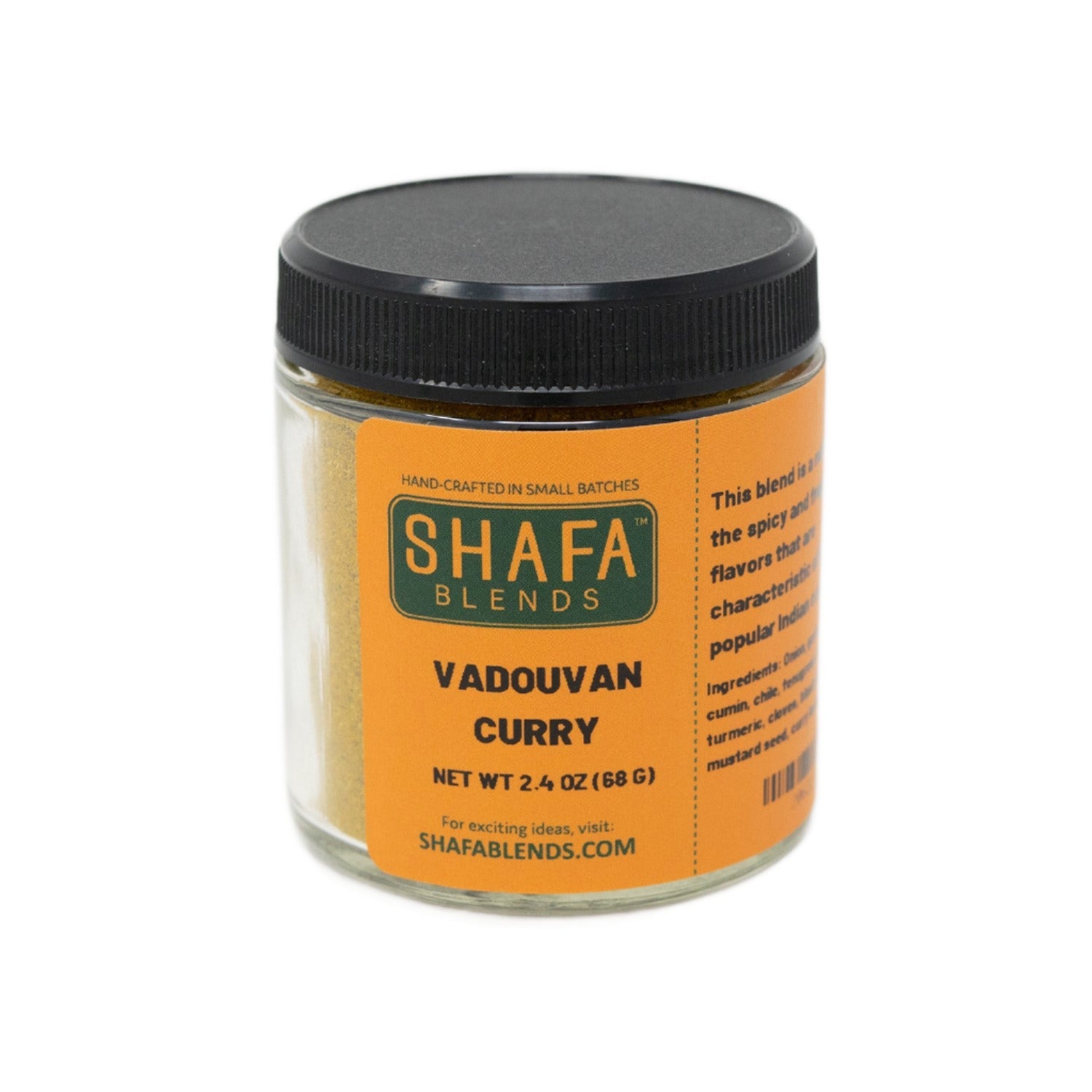 Vadouvan Curry Seasoning | Vadouvan Curry Spice Blend – Shafa Blends