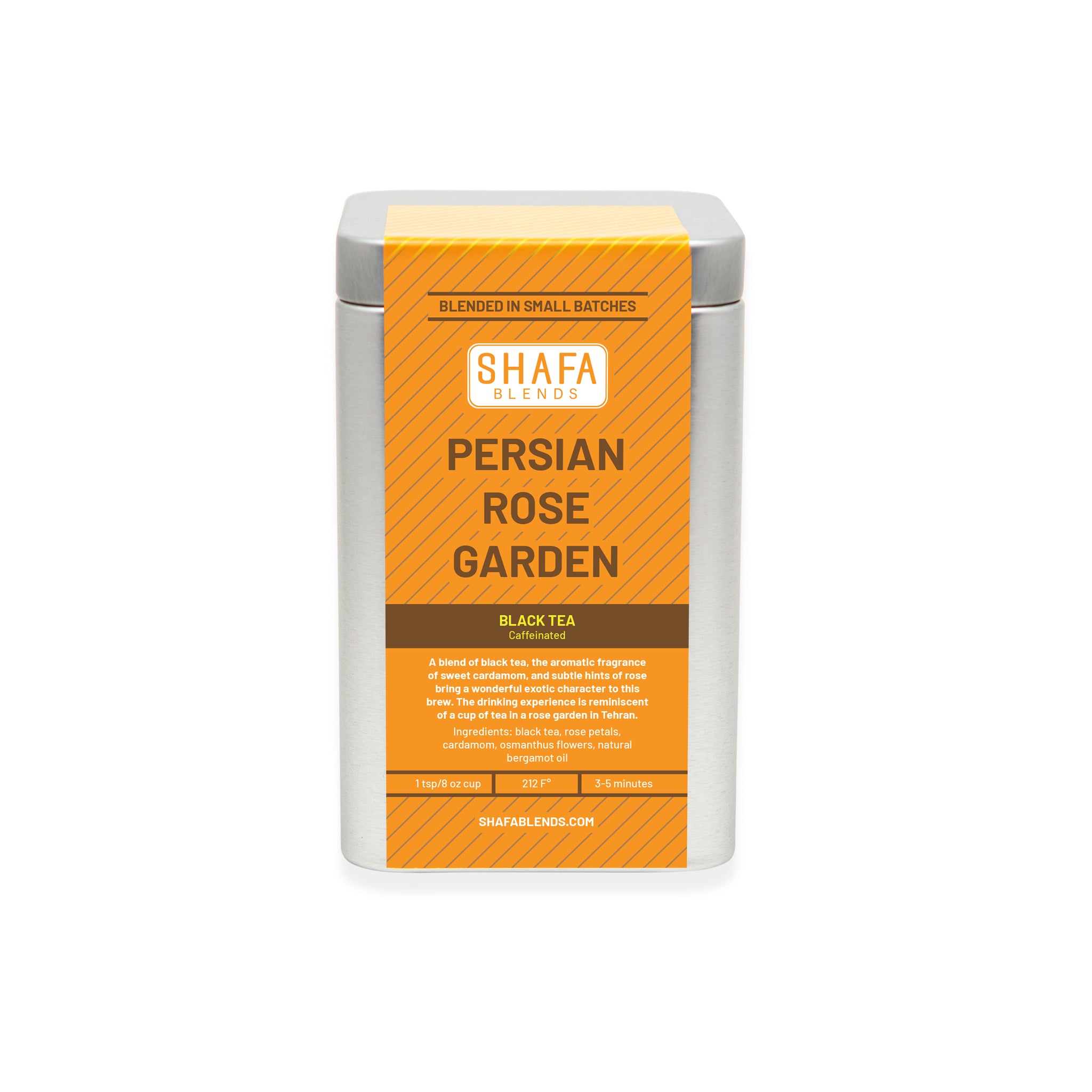 Persian Rose Garden Tea | Loose Leaf Black Tea – Shafa Blends